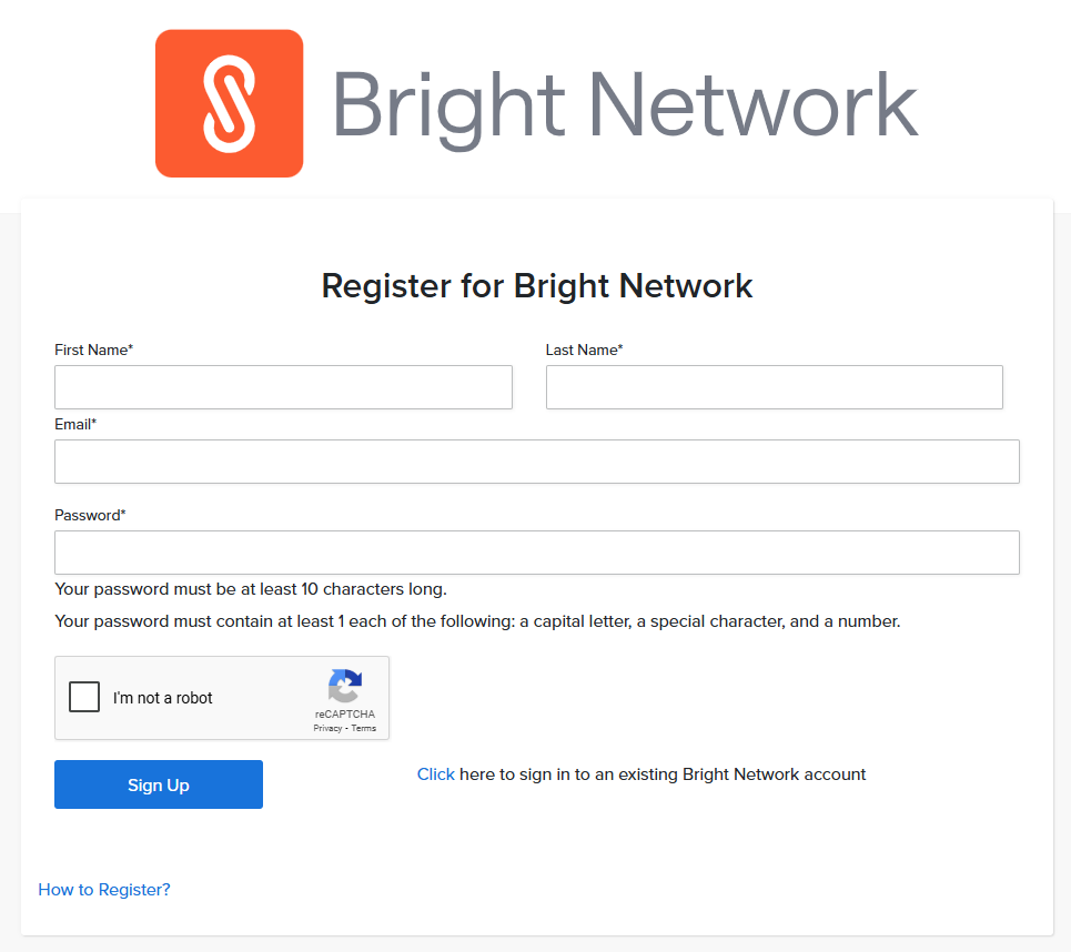 Organization Registration Process | Bright Funds